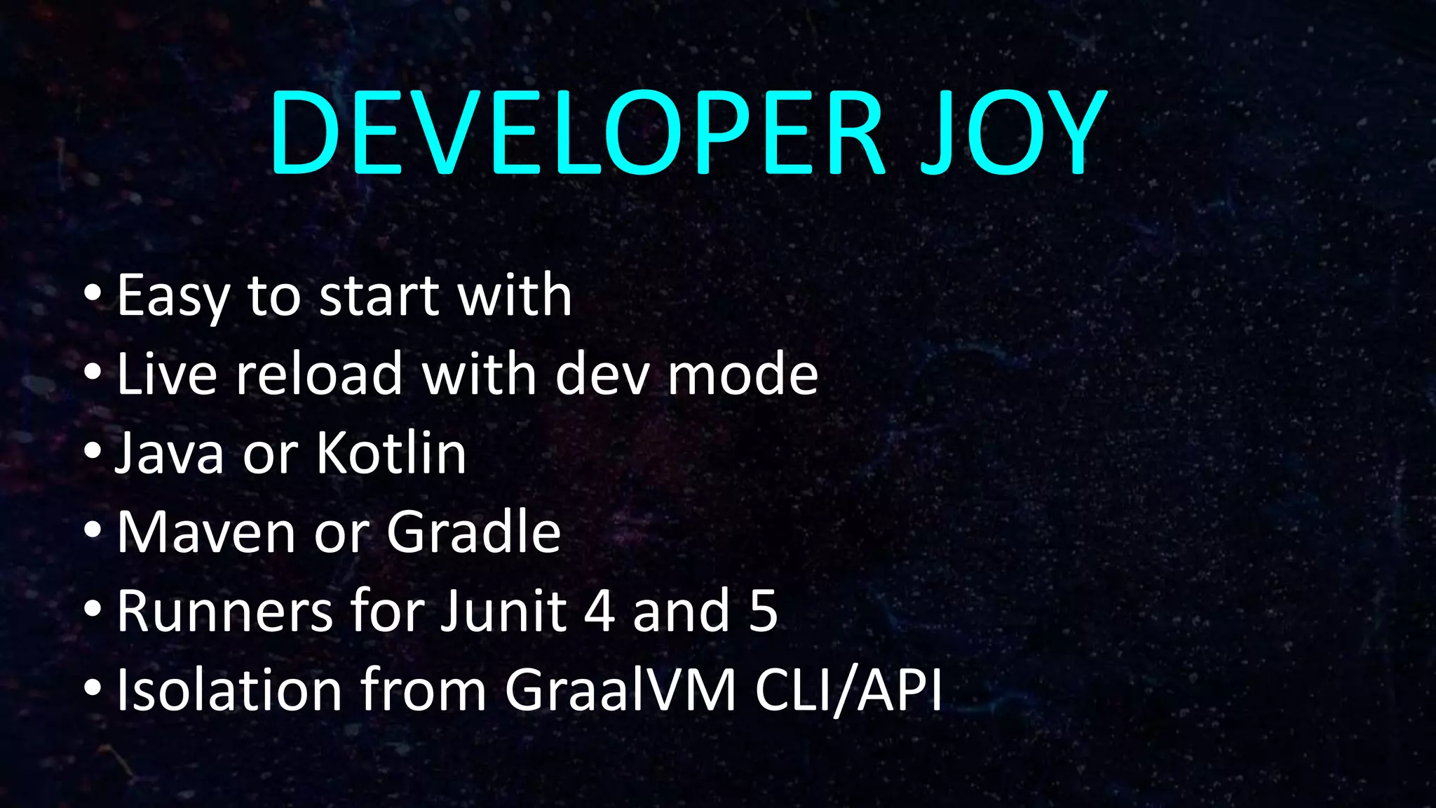 Discover Quarkus And Graalvm Ppt