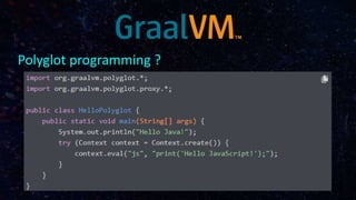 Discover Quarkus and GraalVM | PPTX
