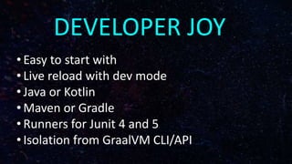 Discover Quarkus and GraalVM | PPTX