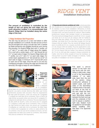 Quarrix Roofing Ventilation Product Guide | PDF