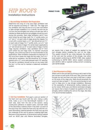 Quarrix Roofing Ventilation Product Guide | PDF