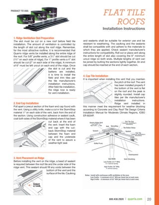 Quarrix Roofing Ventilation Product Guide | PDF