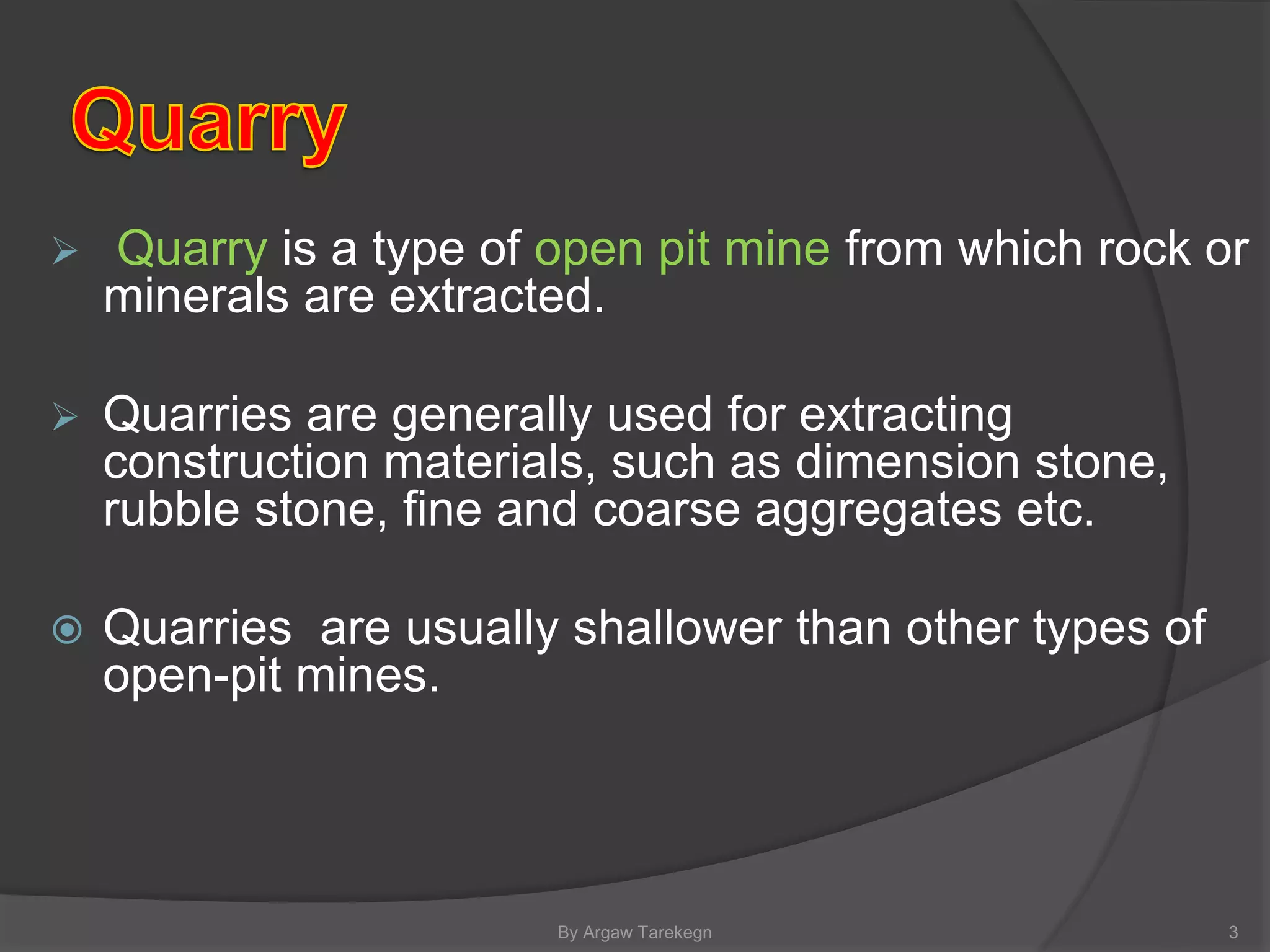 quarry.ppt