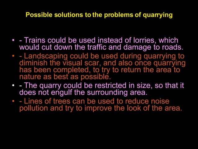 Quarrying | PPT