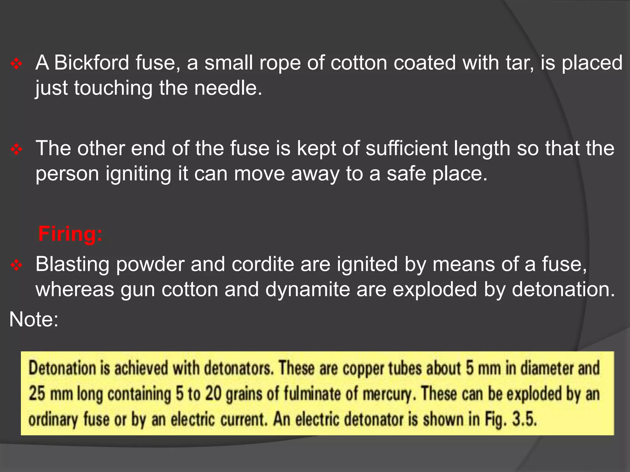 Quarrying of stones | PPTX