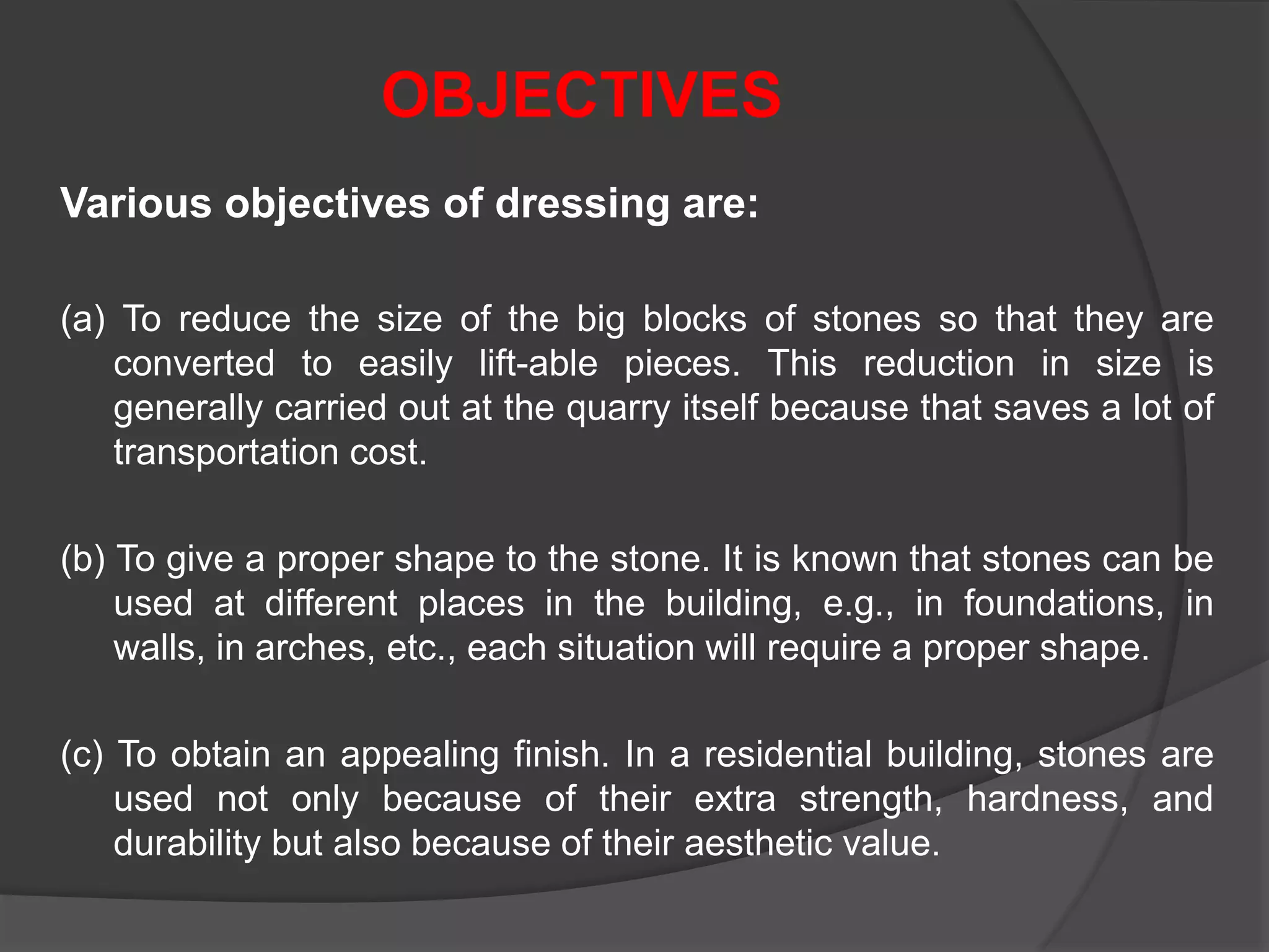 Quarrying of stones | PPTX