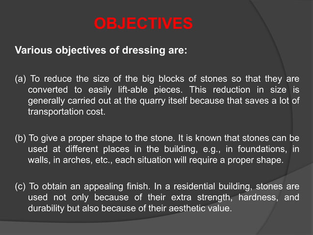 Quarrying of stones | PPTX