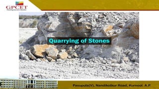 Quarrying of Stones.pptx