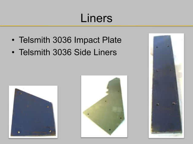 Crushing Parts | Quarry Parts | PPTX