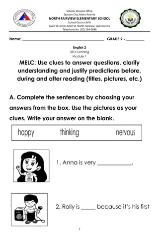 Quarter 3-week-1-worksheet (1) | PDF