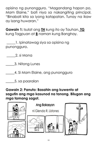 Quarter 3-week-1-worksheet (1) | PDF