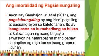 QUARTER-4_MGA-ISYUNG-MORAL-TUNGKOL-SA-KAWALAN-NG-PAGGALANG-SA-KATOTOHANAN.pdf