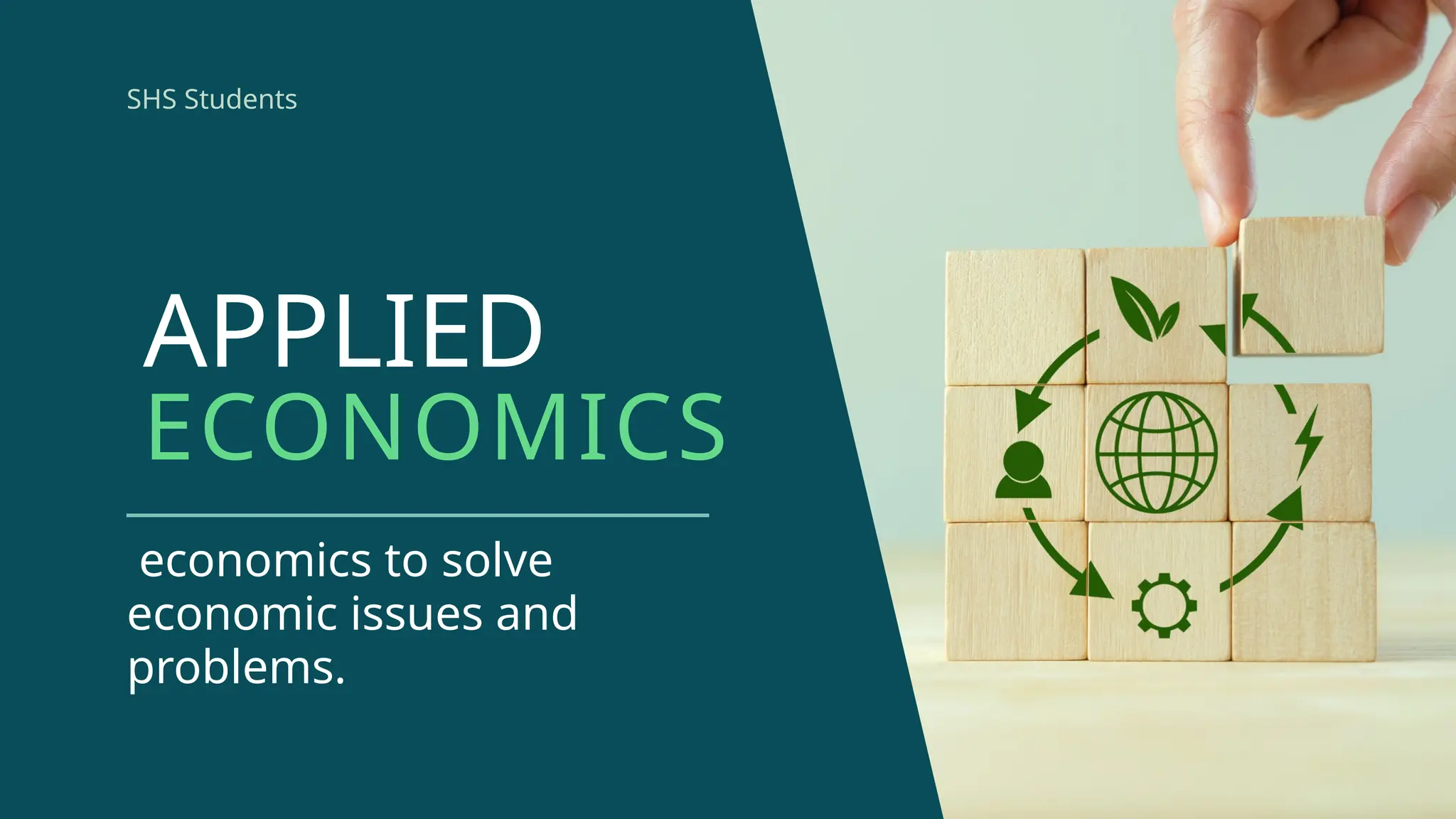 Quarter1-Lesson 2-The Utility and Application of Applied Economics to ...