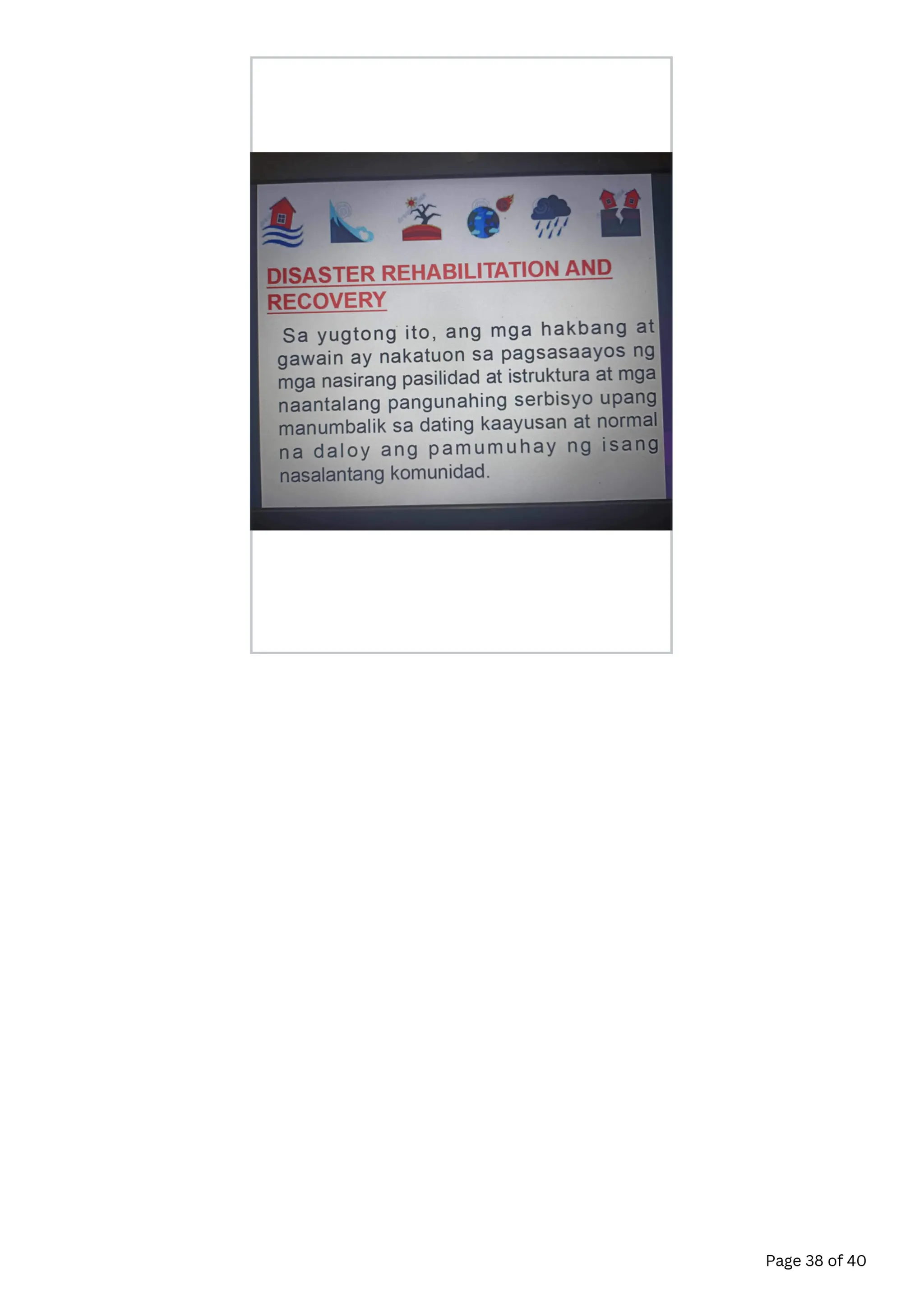 Quarter 1-notes-ap about disaster risk management | PDF