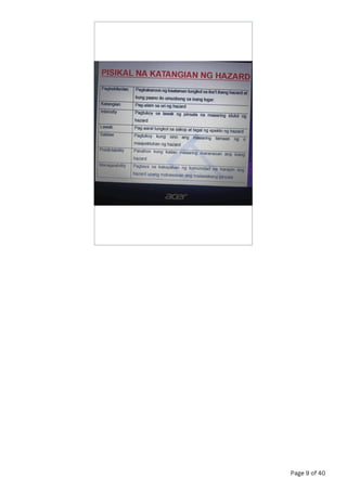 Quarter 1-notes-ap about disaster risk management | PDF