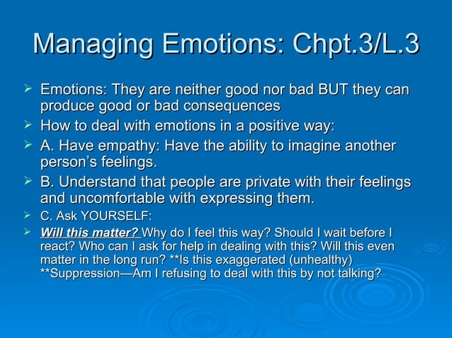 Unit 2 Mental and Emotional Health (MEH) | PPT