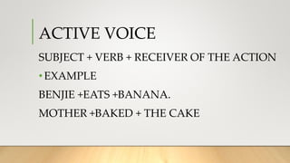 QUARTER 1, LESSON 3-Using the Passive and Active Voice meaningfully.pptx