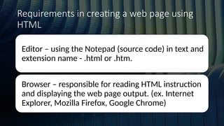 Quarter 1 Lesson 9 - Web Page Designing.pptx
