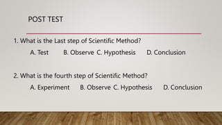 QUARTER 1 WEEK 1 Describe the Components of Scientific Investigation.pptx
