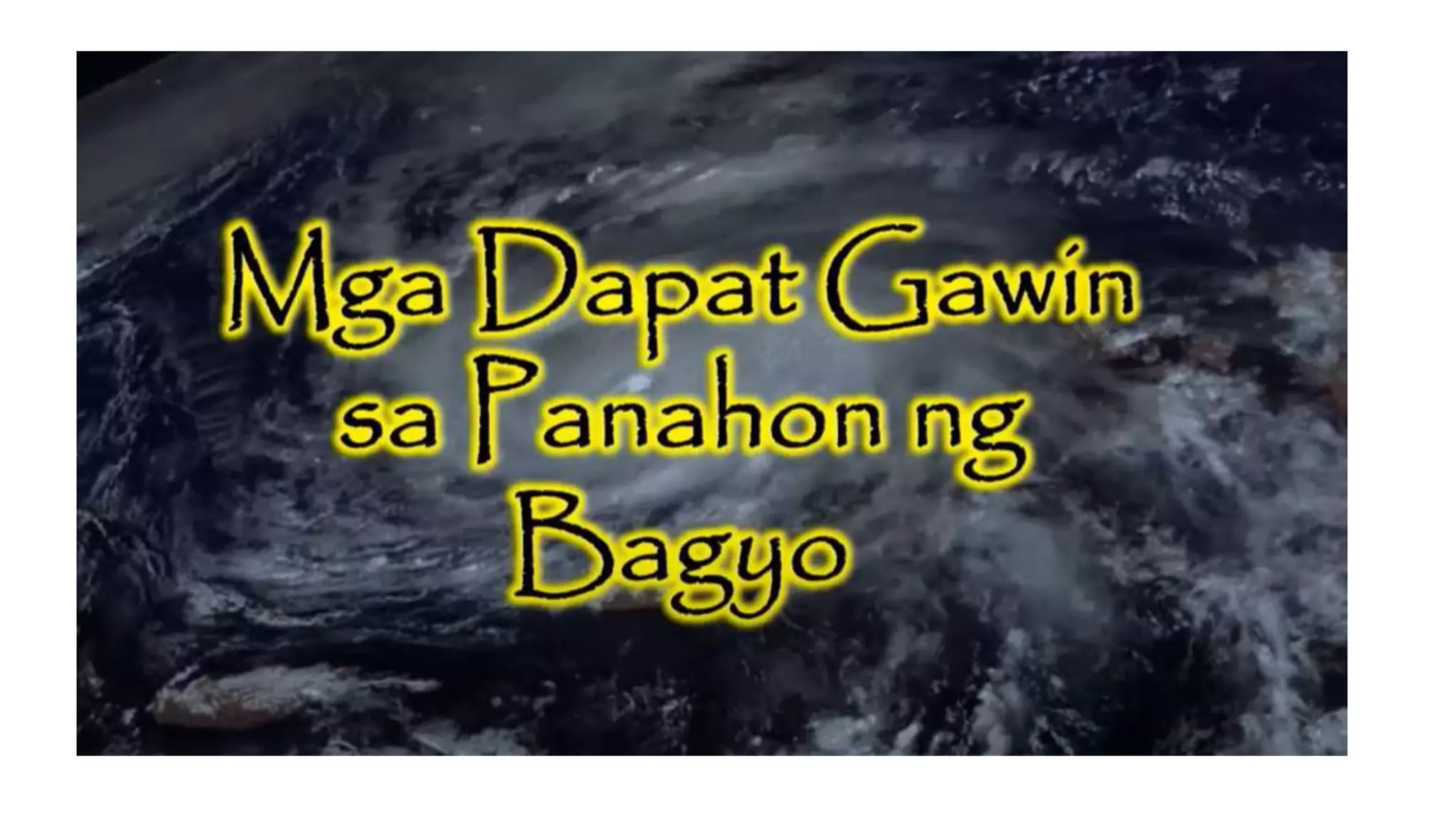QUARTER 1 WEEK 3 PAGHAHANDANG NARARAPAT GAWIN SA HARAP NG PANGANIB NA ...