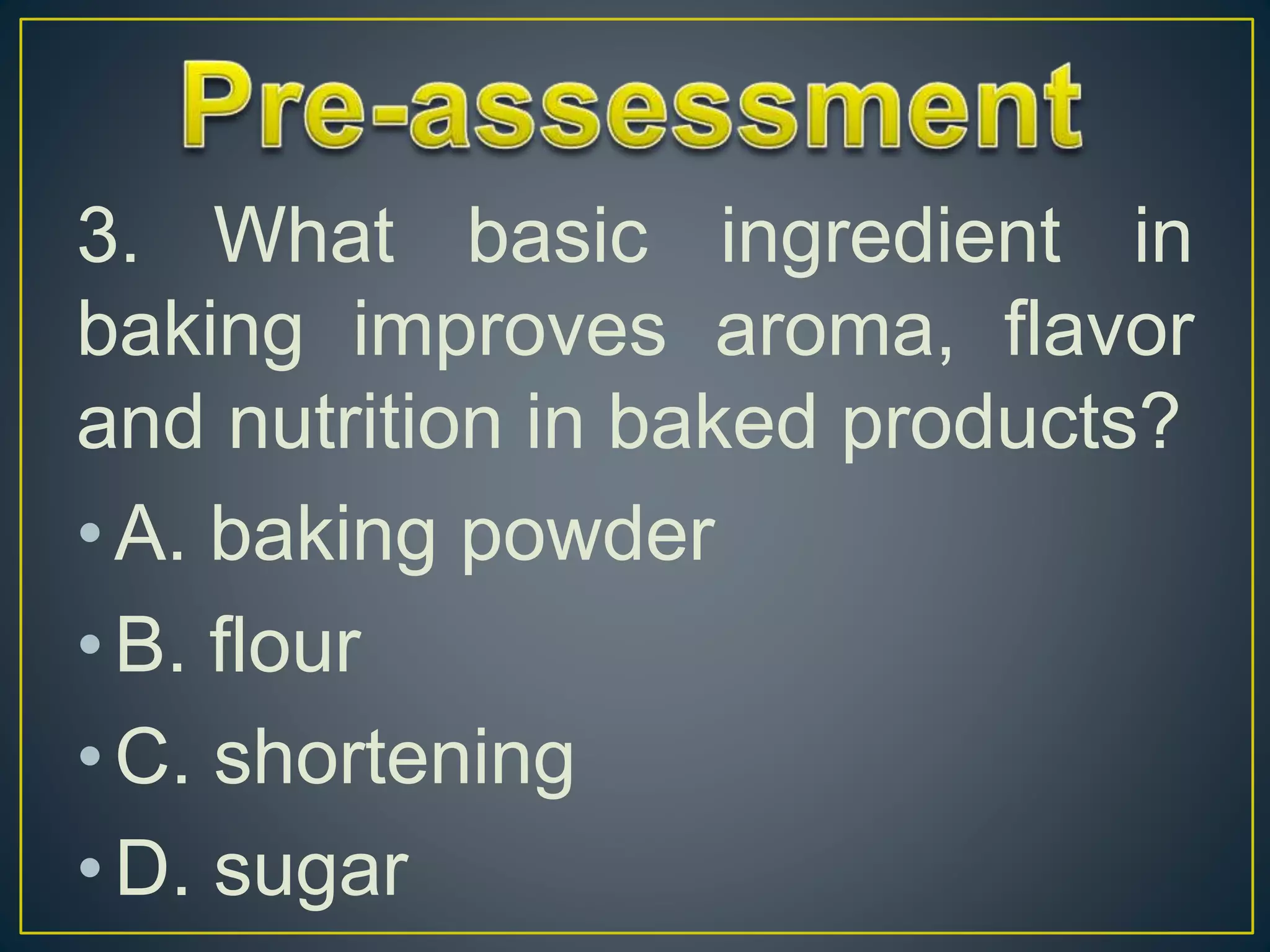 Quarter 2 - Measuring and substitution of Ingredients | PPTX