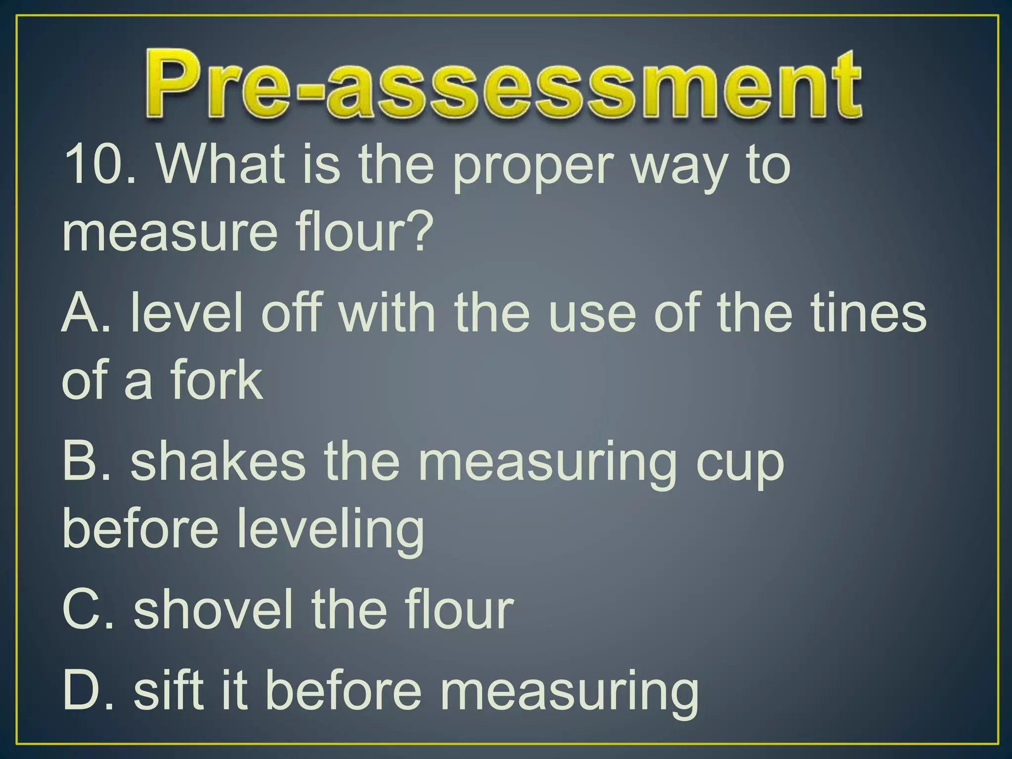 Quarter 2 - Measuring and substitution of Ingredients | PPTX