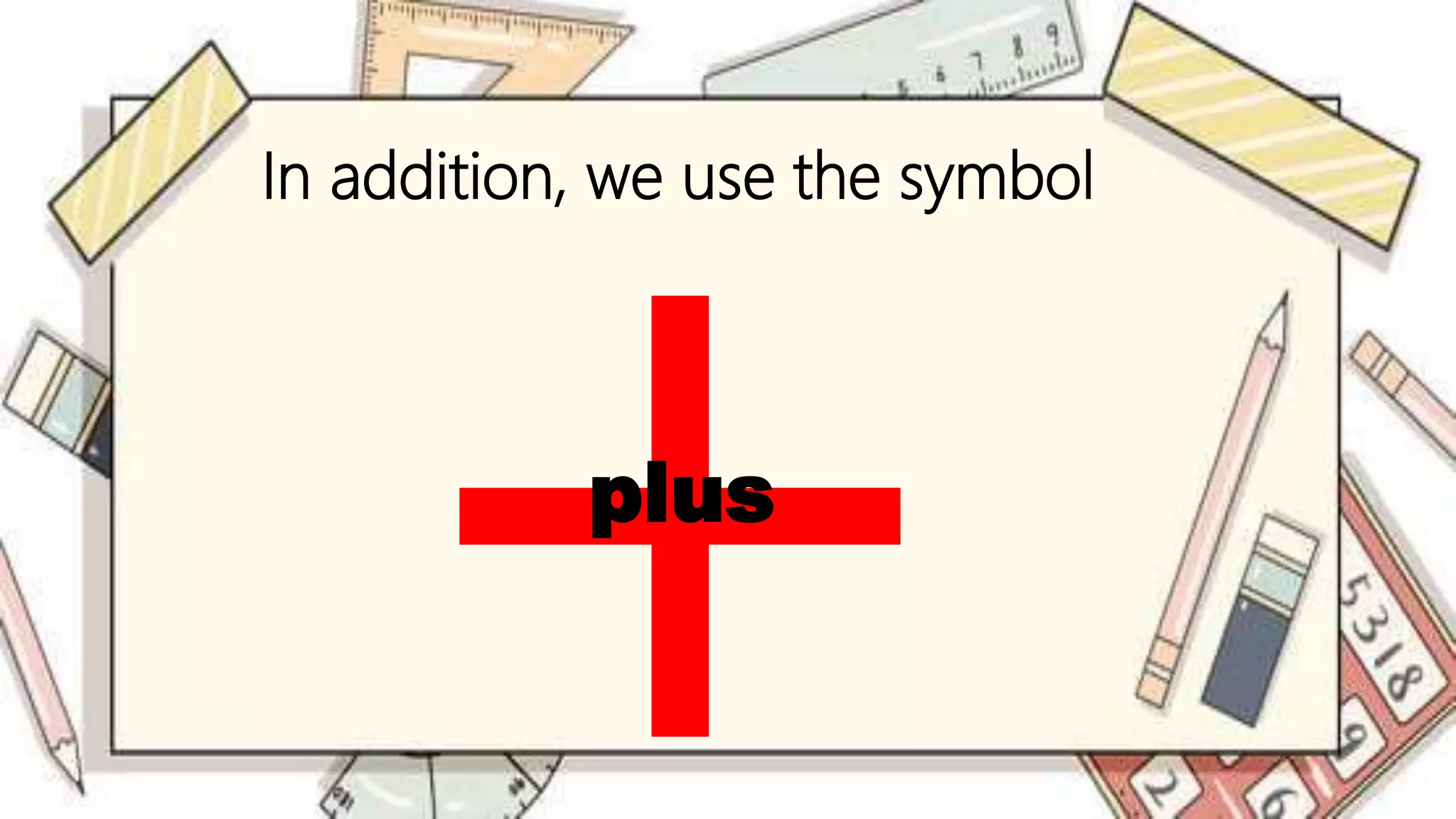 Addition of Numbers | PPTX