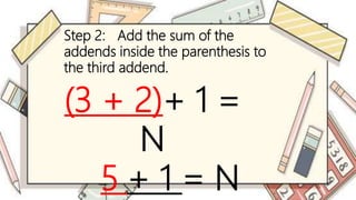 Addition with Three Addends | PPTX