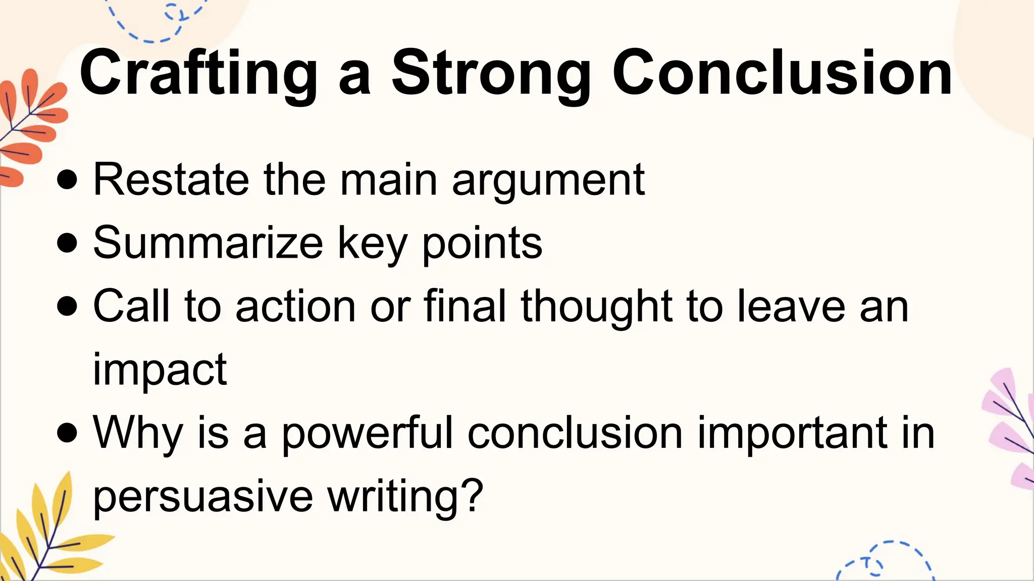 Understanding Persuasive Text Structures | PPTX
