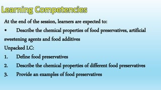 Food Additives | PPT