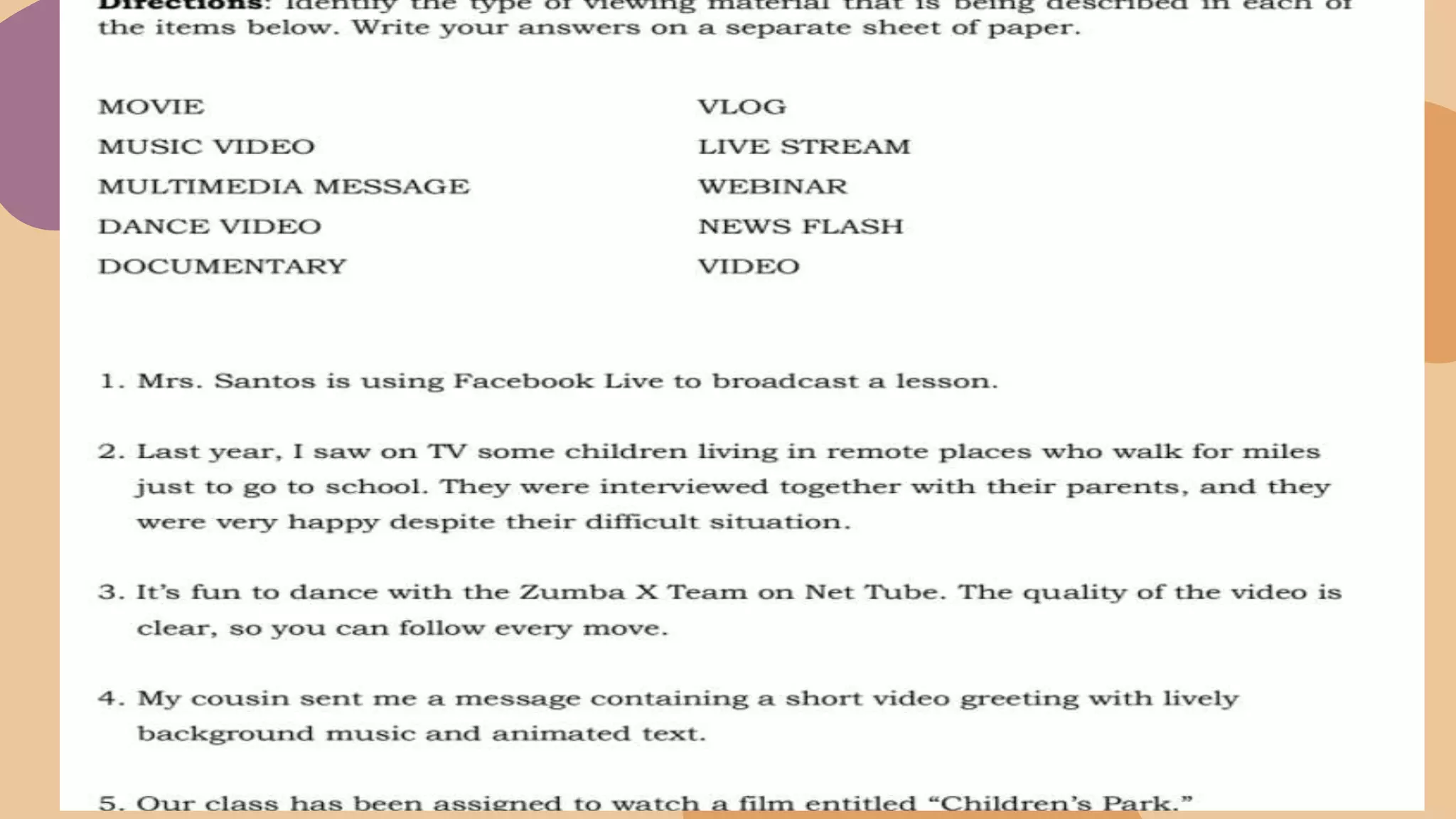Quarter 2_M4_Types of Viewing Materials.pptx