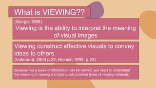 Quarter 2_M4_Types of Viewing Materials.pptx