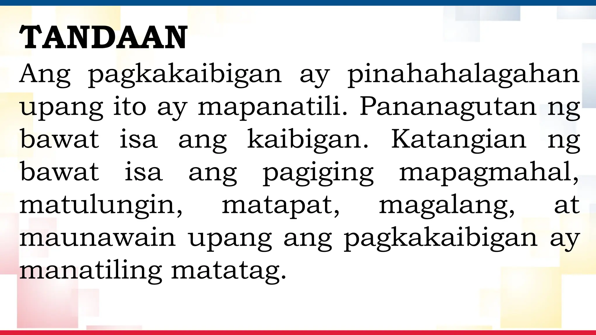 Quarter 2 Modyul 2 ESP 6 Pagpapanatili ng Mabuting Pakikipagkaibigan.pptx