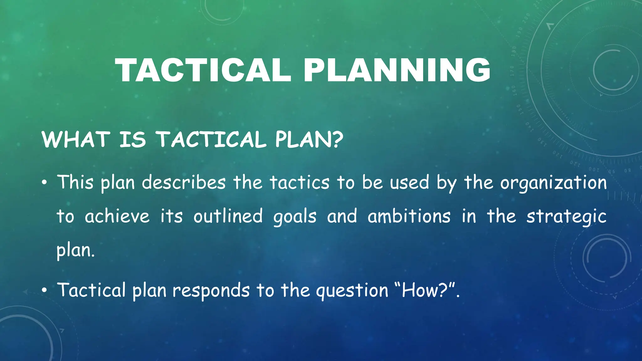 QUARTER 2 PLANNING in ORGANIZATION AND MANAGEMENT | PPTX