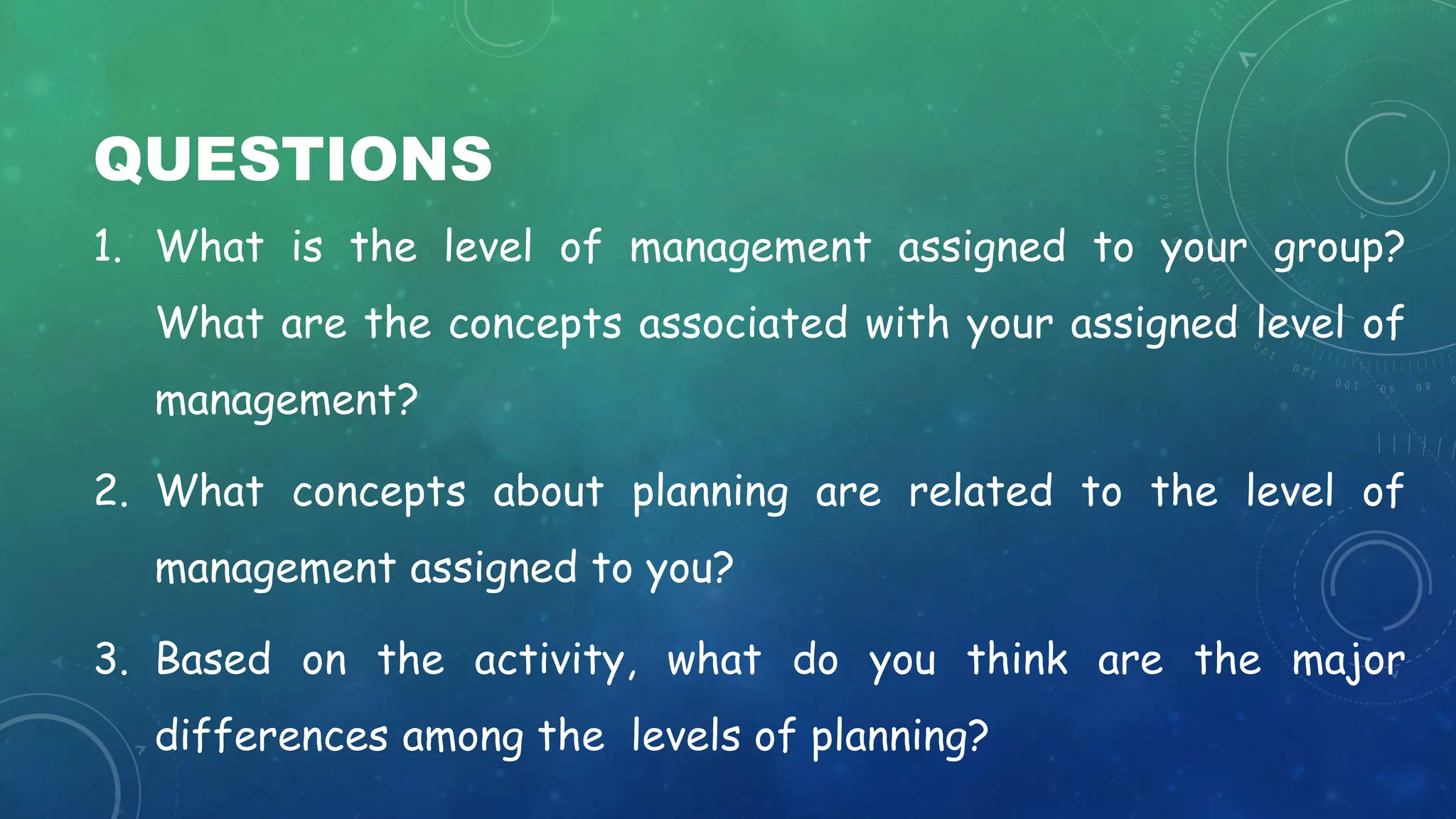 QUARTER 2 PLANNING in ORGANIZATION AND MANAGEMENT | PPTX