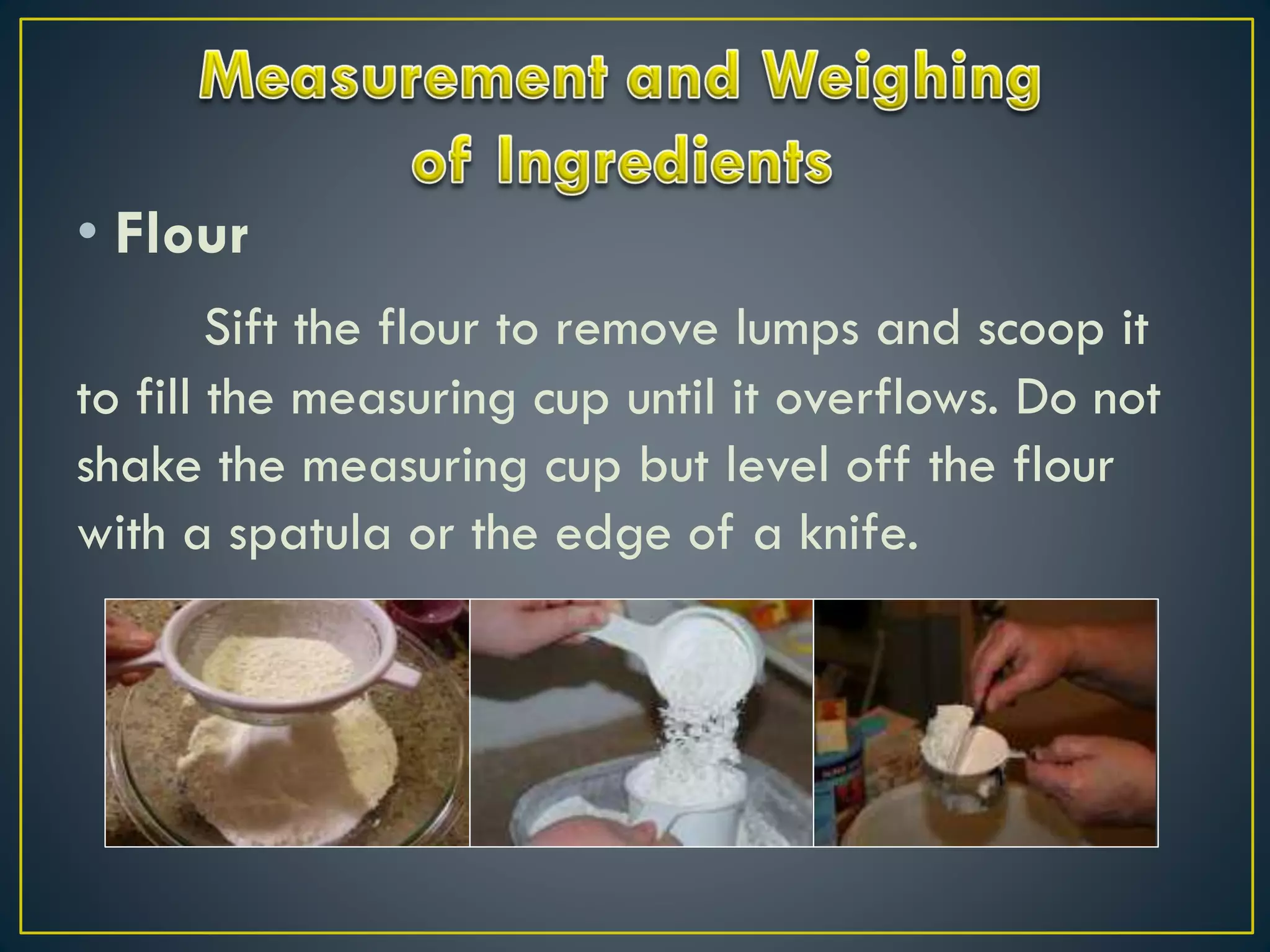 Quarter 3: LO1. Prepare sponge and cakes | PDF