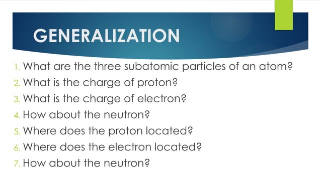 Quarter 3 - PROPERTIES OF SUBATOMIC PARTICLE OF AN ATOM.pptx