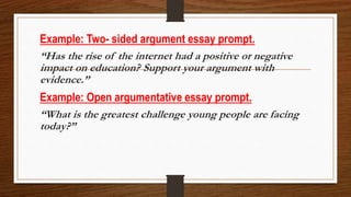Quarter 3 Argumentative Essay.pptx