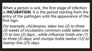 QUARTER 3 HEALTH 8 Stages of Infection (1).pptx | Infectious Diseases ...