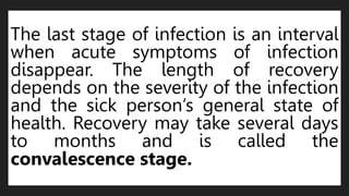 QUARTER 3 HEALTH 8 Stages of Infection (1).pptx | Infectious Diseases ...