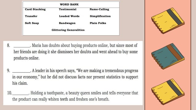 Quarter 3 – Module 2. USING PROPAGANDA TECHNIQUES.pptx