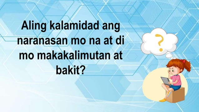 Mga kalamidad | PPTX