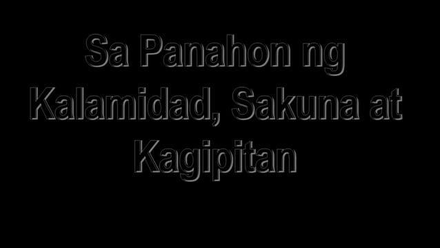 Mga kalamidad | PPTX