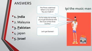 Quarter 3 MUSIC OF SOUTH EAST ASIA AND THE MIDDLE EAST – VOCAL MUSIC.pptx