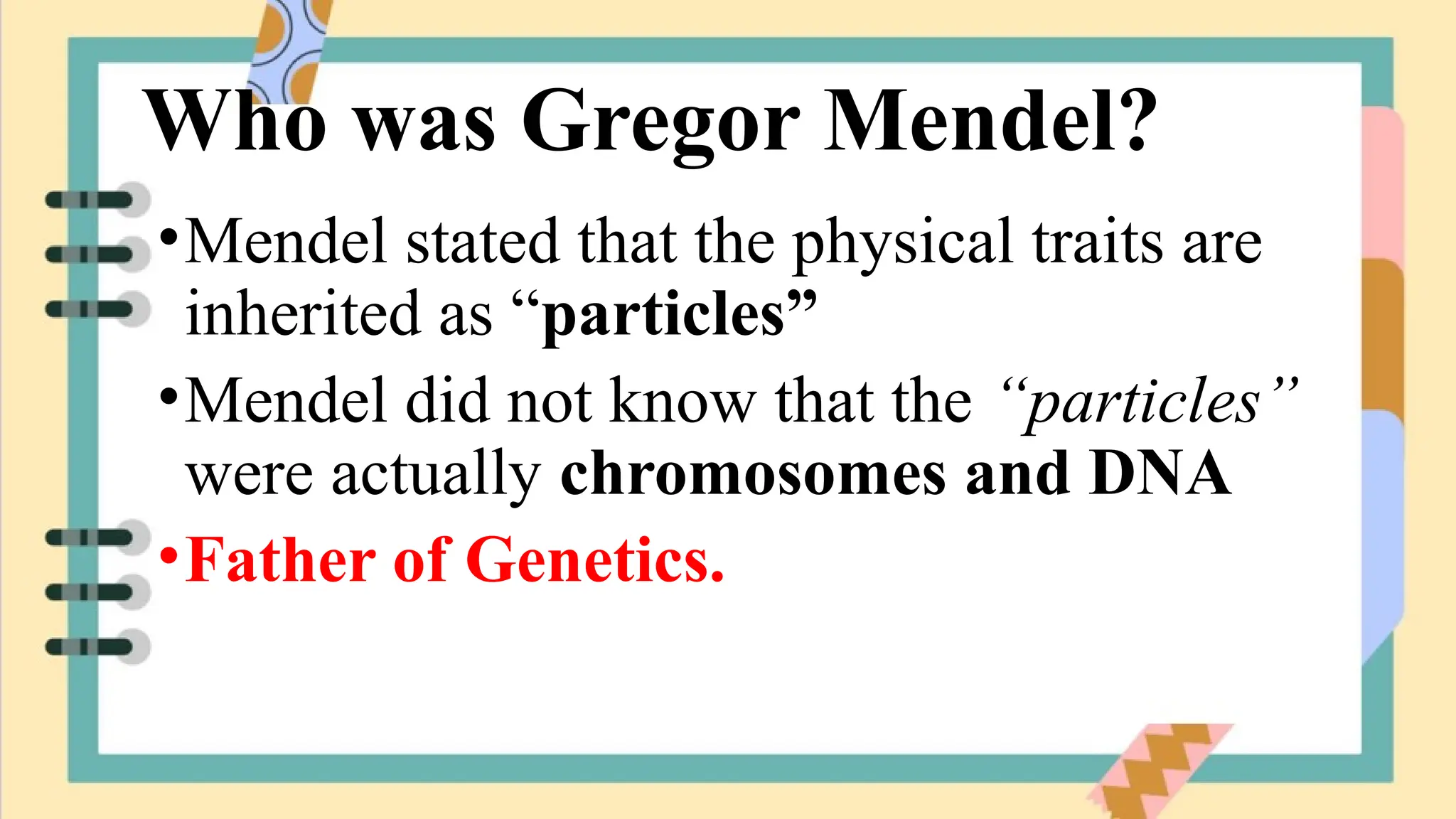 Quarter 4 - THE MENDELIAN GENETICS GRADE 8.pptx