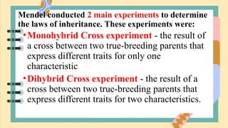 Quarter 4 - THE MENDELIAN GENETICS GRADE 8.pptx