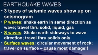 Quarter 4 - Module 4A -Plate Tectonics-Seismic waves in Earth's ...