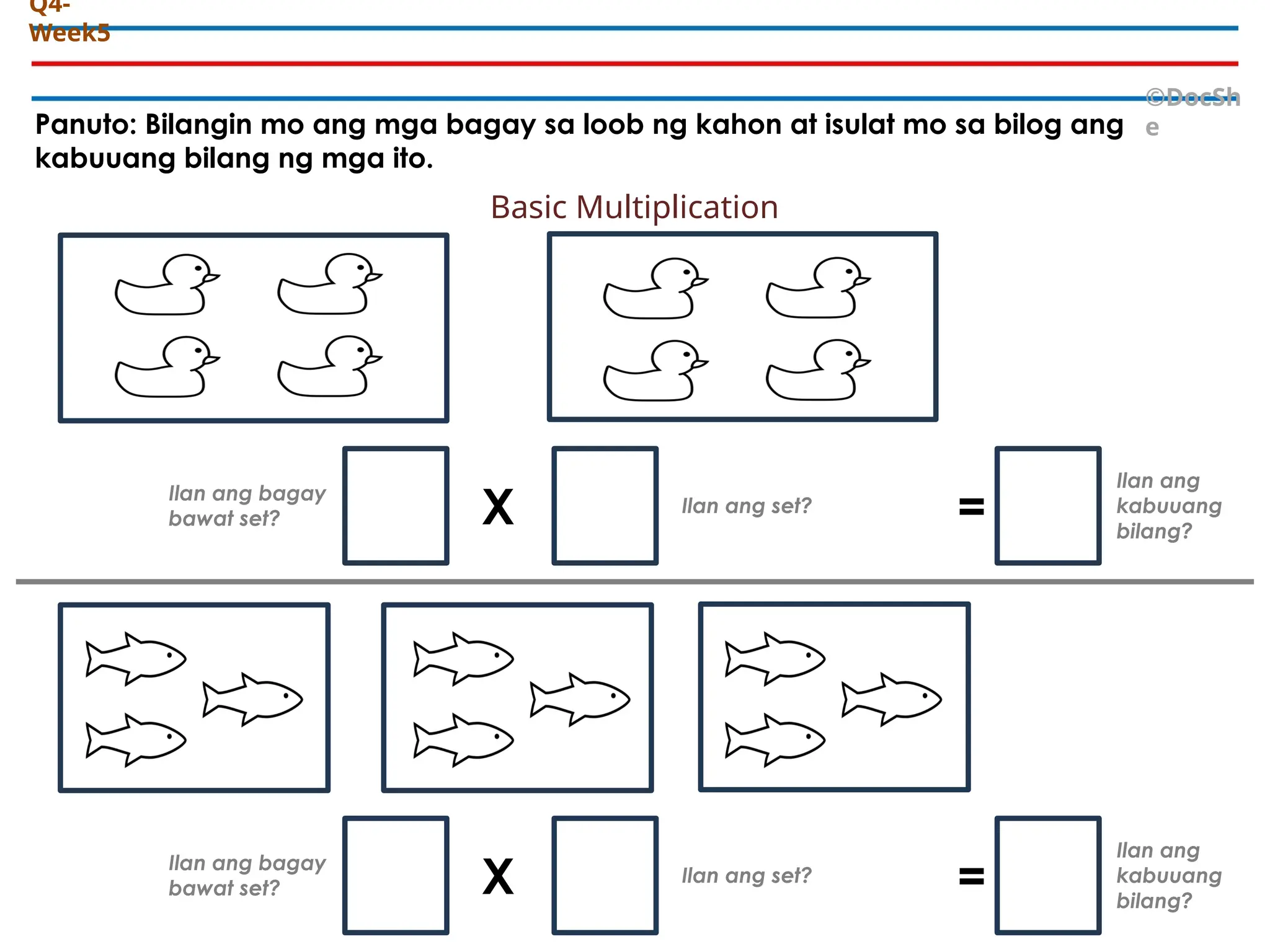 NUMERACY WORKSHEETS for kindergarten Matatag | PPTX