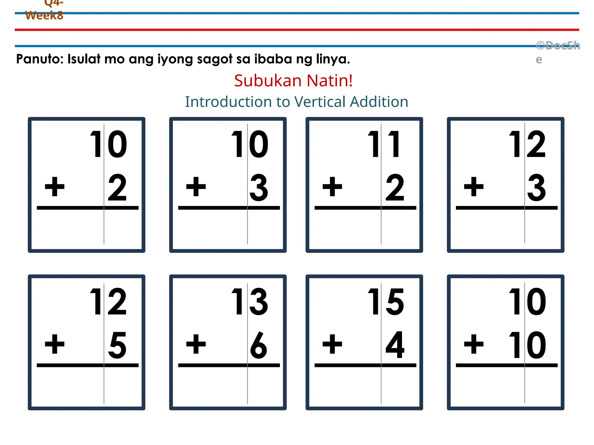 NUMERACY WORKSHEETS for kindergarten Matatag | PPTX
