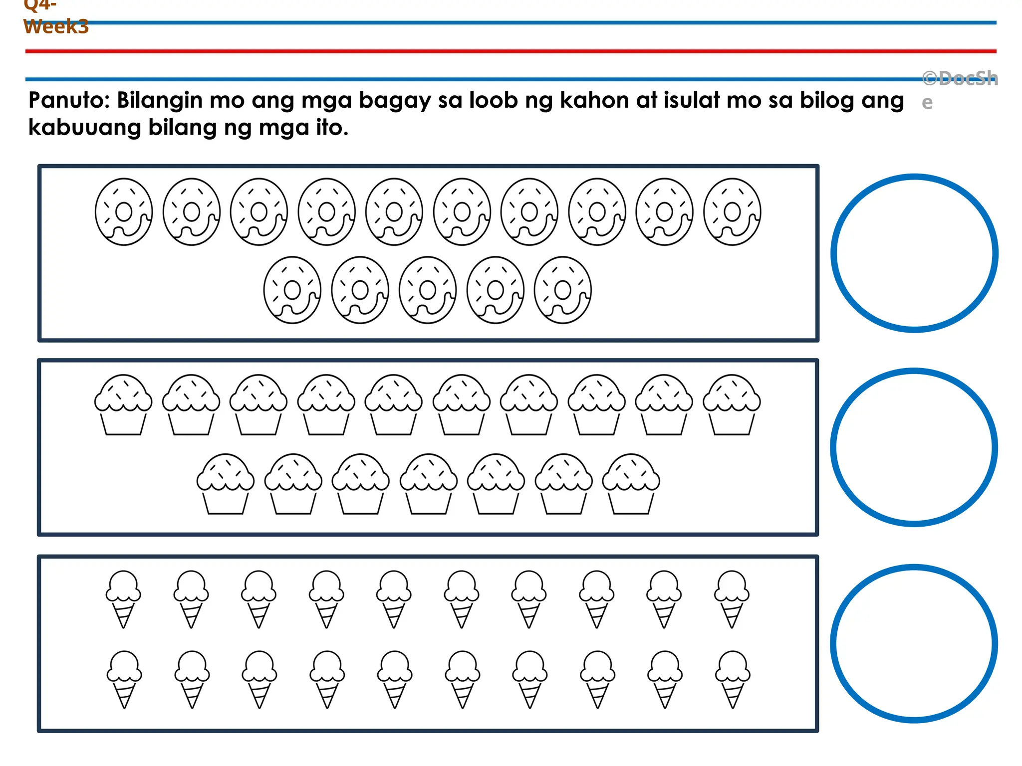 NUMERACY WORKSHEETS for kindergarten Matatag | PPTX